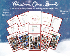 Christmas Quizzes Bundle | 31 pages | including 5 Christmas picture qu ...
